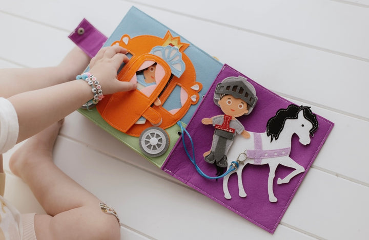 Wondertivity quiet books, busy books, felt books, and Montessori books