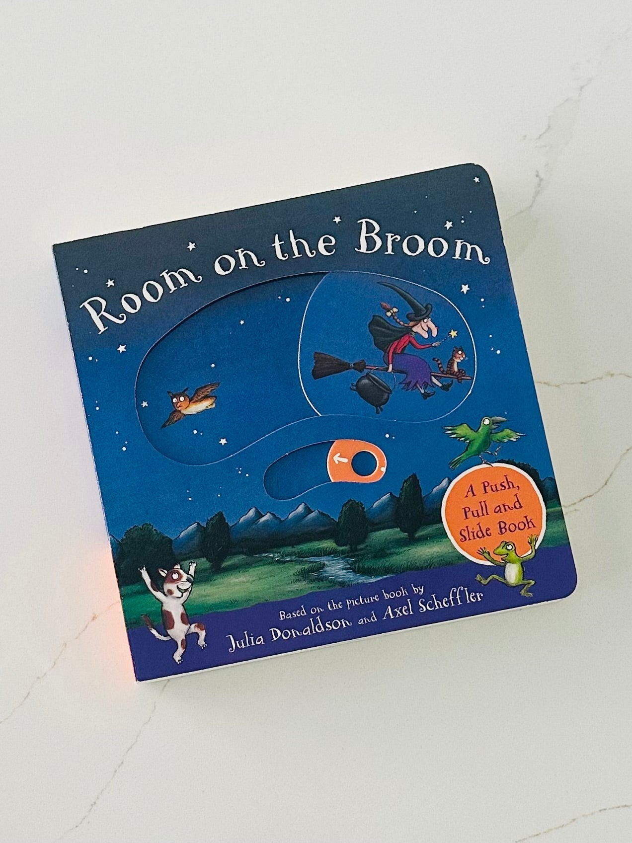 Room on the Broom: A Push, Pull and Slide Book by Julia Donaldson ...